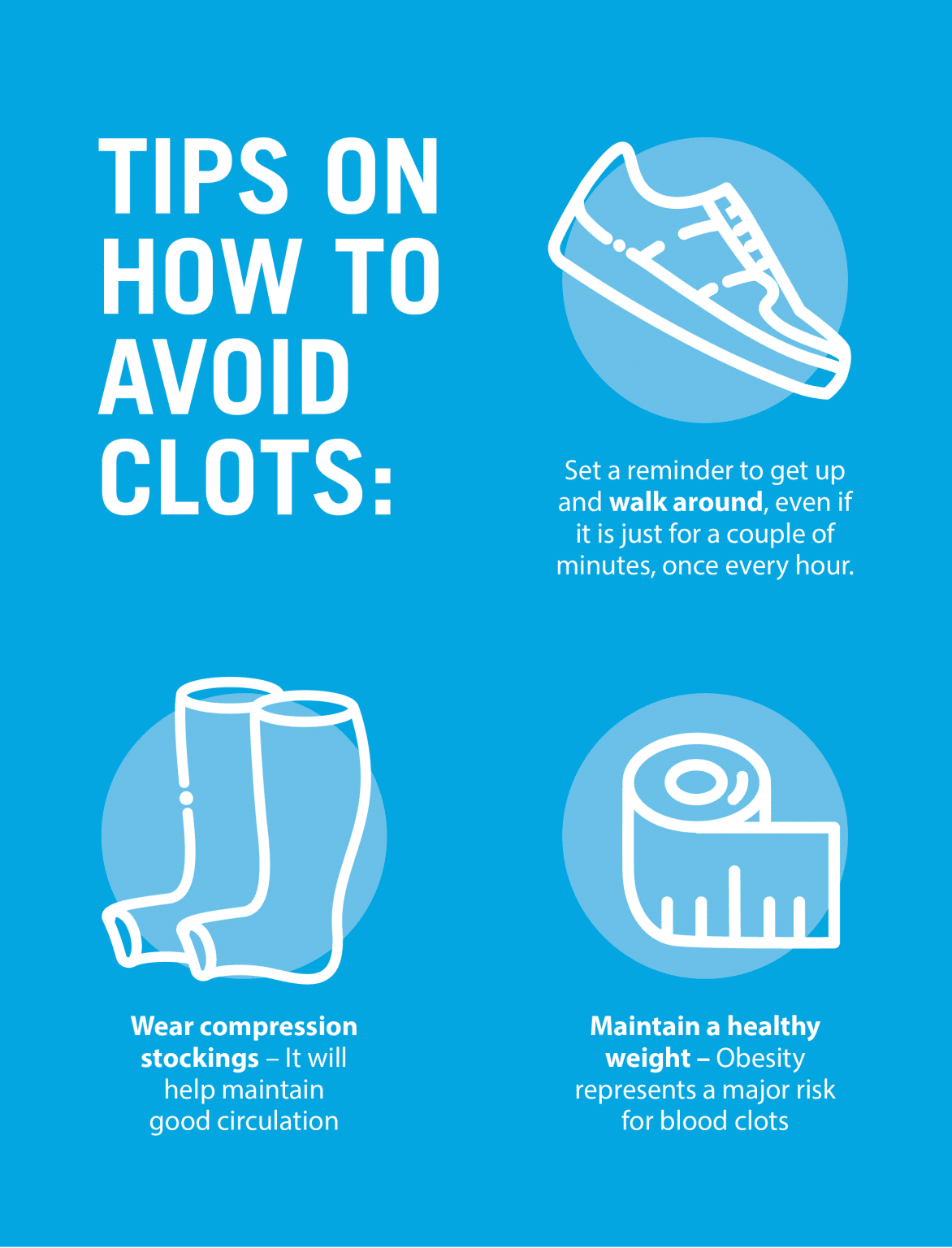 Avoiding Blood Clots While Staying Home Longstreet Clinic